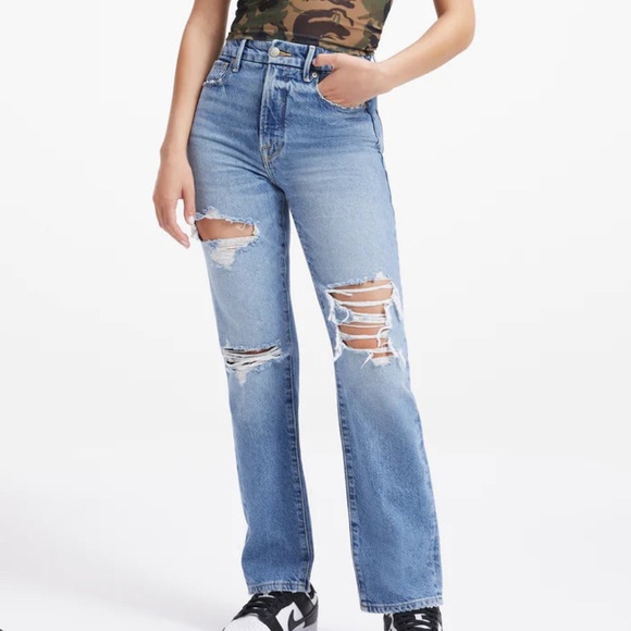 Good American | Jeans | Good American Good Boy Jeans Size 2 | Poshmark